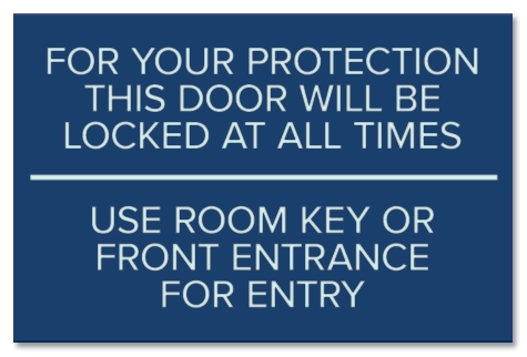 Tru Sign Store by HOTELSIGNS.com | informational signs