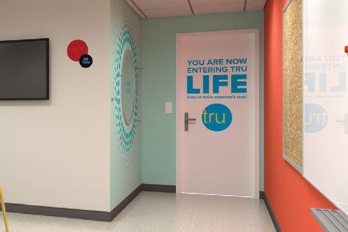 Tru Sign Store by HOTELSIGNS.com | tru life door graphic breakroom ...