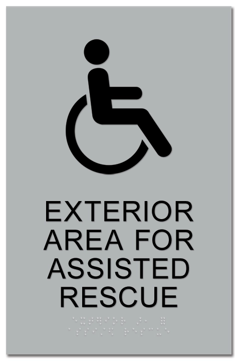 Wingate Sign Store by HOTELSIGNS.com | area of refuge rescue signs